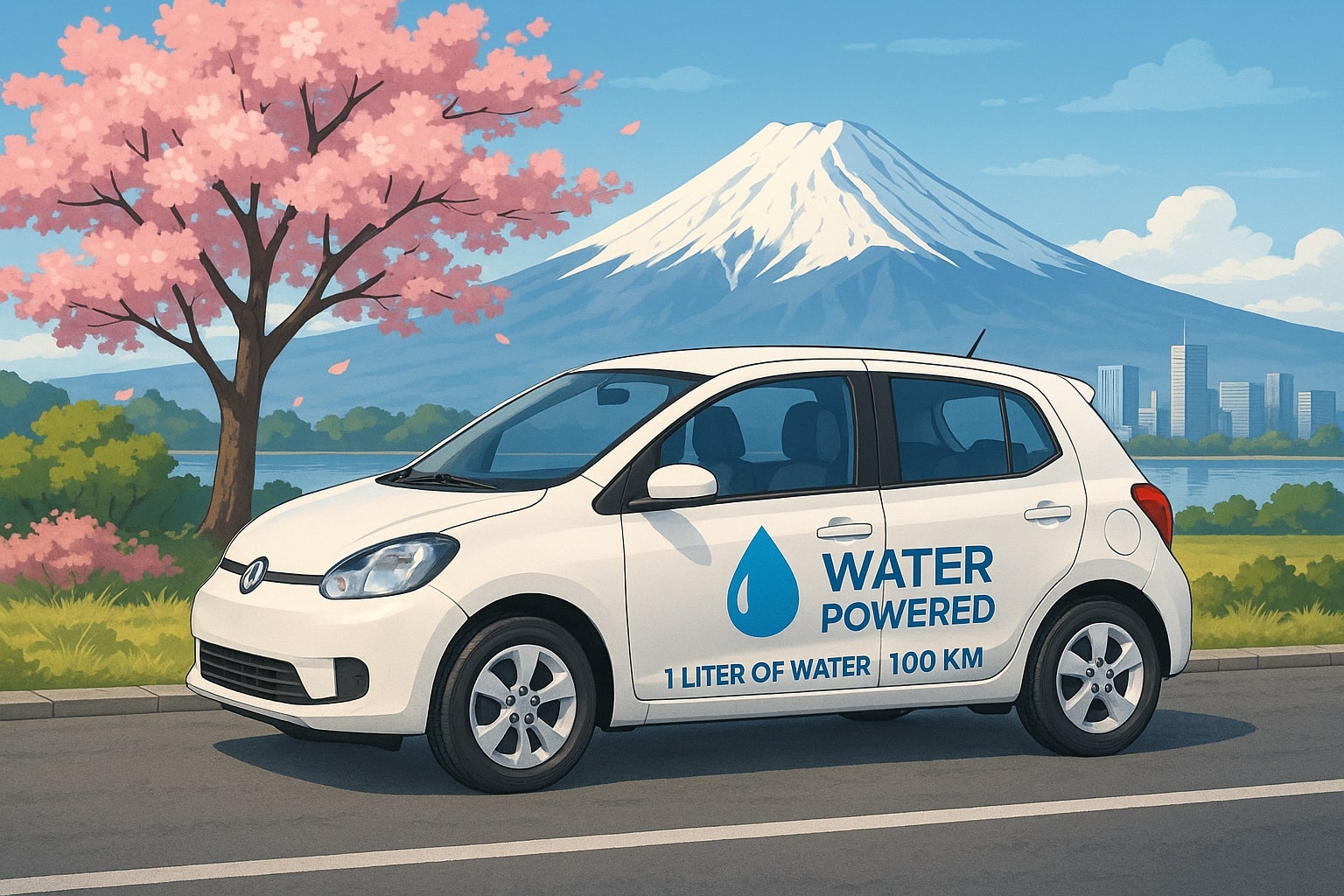 Inovasi Negeri Sakura: Mobil Tenaga Air 1 liter Air Mampu Menpuh Jarak ...